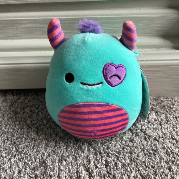 Squishmallows | Toys | Squishmallows Leon The Monster Valentine Plush ...
